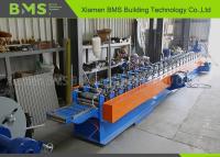 China PLC Control 1.2mm GI Metal Door Frame Making Machine for sale