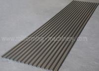 China 0.45mm Roof Panel Forming Machine With Manual Decoiler for sale