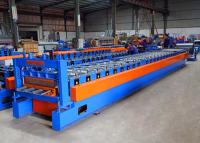China Shaft 75mm Boltless Roof Panel Roll Forming Machine for sale