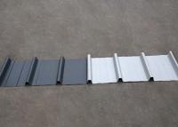 China Shaft 75mm Boltless Roof Panel Roll Forming Machine for sale