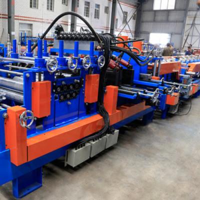 China Shaft 80mm Thickness 1.5 3.5mm C Purlin Roll Forming Machine for sale