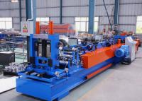 China Thickness 1.5mm CZ Purlin Roll Forming Machine With Cr12Mov Cutter for sale
