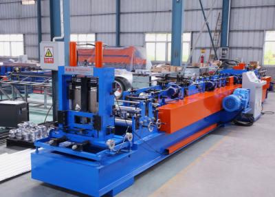 China Thickness 1.5mm CZ Purlin Roll Forming Machine With Cr12Mov Cutter for sale