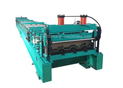 China 32 Station Thickness 1.4 1.5mm Floor Deck Roll Forming Machine for sale