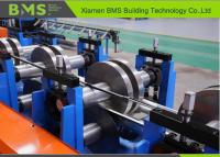 China Thickness 2.0  3.0mm Pallet Rack Upright Roll Forming Machine With Cr12 Cutter for sale