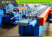 China 7.5KW Shaft 80mm Shelf Deck Plate Roll Forming Machine Thickness 1.2 2.3mm for sale