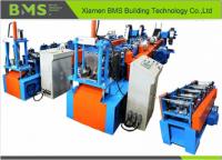 China Auto Change Type Box Beam Roll Forming Machine For Shelves for sale