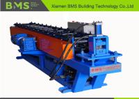China 12 Step Cr12 Cutter Shelf C Purlin Roll Forming Machine CE ISO SGS Certificate for sale