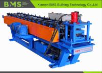 China Cr12Mov Cutter Thickness 1.5 2.0mm Shelf Hat Purlin Roll Forming Machine for sale
