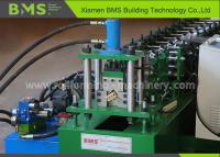 China Thickness 0.8mm 1.2mm Shelf Deck Plate Roll Forming Machine With H450 Housing for sale