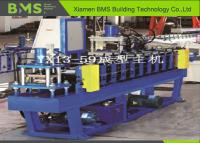 China 11 Steps Decorative Cable Channel Roll Forming Machine CE Certificated for sale
