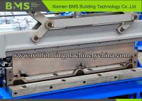China 8.4*1.45*1.2M Cold Joint Hidden Roof Panel Roll Forming Machine PLC Control for sale