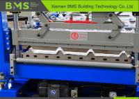 China 0.3mm-0.8mm Thickness PPGI Metal Roof Roll Forming Machine With 14 Stations for sale