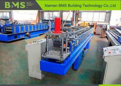China Galvanized Steel Top Hat Purlin Roll Forming Machine With Taiwan Quality for sale