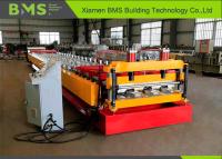 China 0.8-1.5mm Rolling Thinckness Floor Dcek Forming Machine For YX76-320-960 for sale