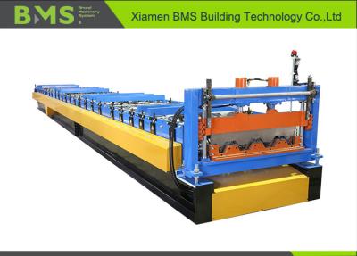 China CE Standard Floor Decking Roll Forming Machine WIth 3T Decoiler for sale