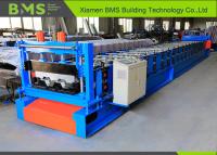 China Thickness 0.8 - 1.5mm Body Frame 400H Floor Decking Roll Forming Machine for sale