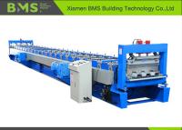 China Taiwan Technology Floor Deck Roll Forming Machine With 5T Manual Decoiler for sale