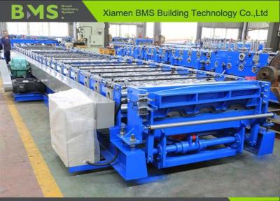 China 20 Stations Cold Floor Dcek Roll Forming Machine With PLC Control System for sale