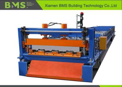 China 18.5KW Steel Floor Decking Roll Forming Machine 12-15m/min YX51-915 for sale