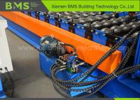 China YX35-199-990 Glazed Tile Roll Forming Machine WIth 5T Decoiler for sale