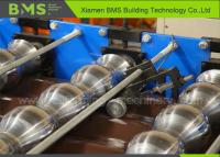 China 16 steps Colored Glazed Tile Roll Forming Machine 0.35-0.65 mm Thickness for sale