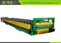 China 11KW Corrugated Roof Roll Forming Machine With PLC Control System for sale