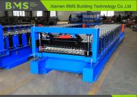 China 19 Rollers Corrugated Roof Sheet Machine For YX17.5-75-825 Profile for sale