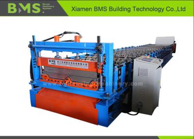China Shell Roof Boltless Type lll Roll Forming Machine For Stainless Steel for sale