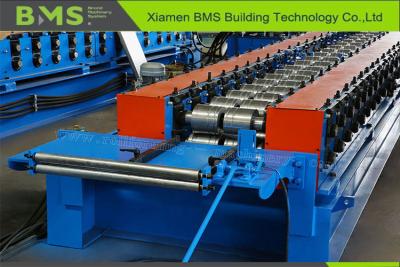 China Galvanized Steel Racking Roll Forming Machine With Hydraulic Decoiler for sale