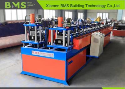 China Dual Door Rail Roll Forming Machine 2 In 1 19 steps for sale