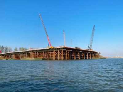 China Prefabricated Steel Bailey Bridge with 8228.6 kN.m Load Capacity and 203.84 cm² Chord Area for Emergency Use for sale