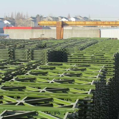 China Q355B Galvanized Prefabricated Steel Bailey Truss Bridge with 6750 kN.m Capacity and Multiple Span Options for sale