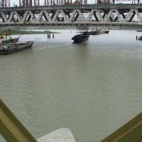 China Steel Sea Crossing Bridge - 7.35m Double Lane Large Span Steel Girder with 90-Ton Load Capacity for sale
