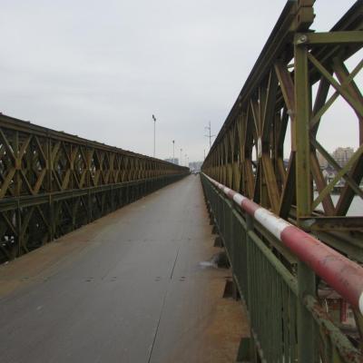 China Modular Small Steel Truss Bridge Hot Dip Galvanized 321(100) & CB200 Models with 6750 kN.m Capacity for sale