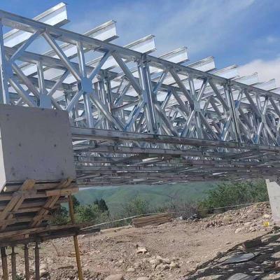 China High Strength Permanent Steel Truss Bridge Q235 - CB321 & CB200 Models with 6750 kN.m Moment Capacity for sale
