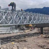 China Custom Steel Truss Bridge Single Lane 4.2m Double Lane 7.35m with 200-type and 321-type Models for sale