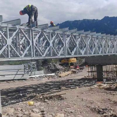 China Custom Steel Truss Bridge Single Lane 4.2m Double Lane 7.35m with 200-type and 321-type Models for sale