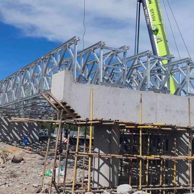 China OEM Portable Steel Truss Bridge with 12,676 kN.m Capacity and Galvanized Surface Treatment for Heavy Load Applications for sale