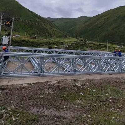 China Steel Structure Prefabricated Pedestrian Truss Bridge - CB200 & CB321 Models with 1034.3 kN.m to 8228.6 kN.m Capacity for sale