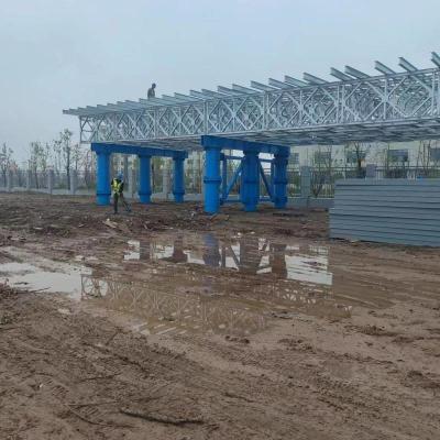 China Q355B Steel Truss Bridge Galvanized or Painted 200kN Capacity Prefabricated Highway Bridge for sale