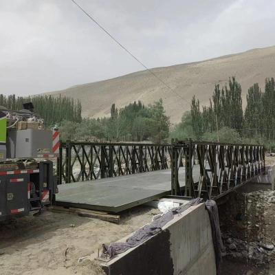 China CB200 & CB321 Steel Foot Bridge with 3930.3 kN.m Load Capacity and Weather Resistance for Emergency Infrastructure for sale
