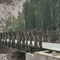 China Customized Q355B Railway Steel Bridge with 843.9 kN Shear Capacity and 8228.6 kN.m Moment Rating for sale