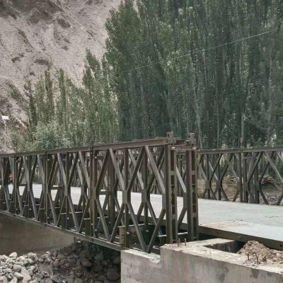 China Customized Q355B Railway Steel Bridge with 843.9 kN Shear Capacity and 8228.6 kN.m Moment Rating for sale
