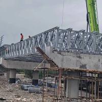 China High Strength Steel Trestle Bridge Q235 3.2m-3.7m Width with 3930.3 kN.m Load Capacity for sale