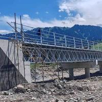 China Q355B Hot-Dip Galvanized Steel Bridge with 4809.4 kN.m Load Capacity and 20-50 Year Lifespan for sale