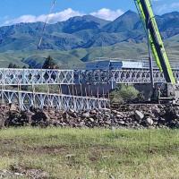 China Galvanized Steel Frame Bridge with 3375 kN.m Moment Capacity and 490.5 kN Shear Strength - Customized Structural Solutions for sale