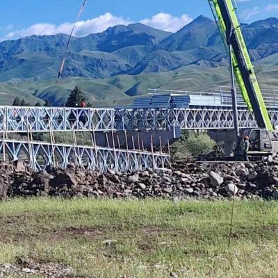 China Galvanized Steel Frame Bridge with 3375 kN.m Moment Capacity and 490.5 kN Shear Strength - Customized Structural Solutions for sale