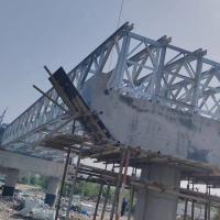 China Bailey Bridge Portable Steel Truss Bridge with 8228.6 kN.m Load Capacity & 203.84 cm² Chord Area for sale