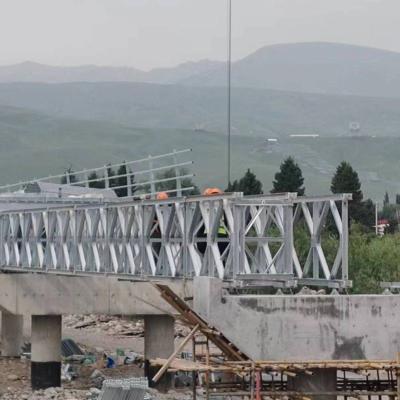 China 321-Type Bailey Bridge Steel Pipe Truss System - 4.0m Width, 51m Max Span Capacity for Emergency & Temporary Infrastructure for sale